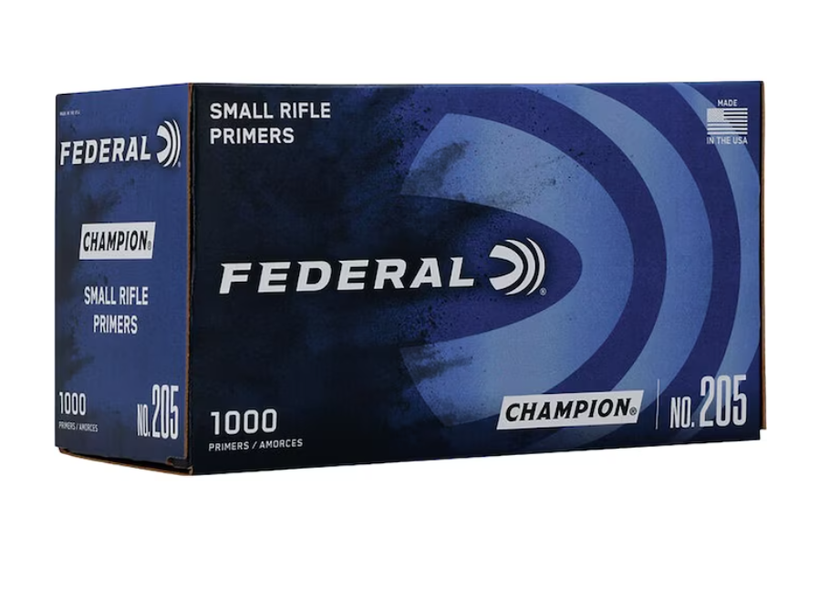 Federal Small Rifle Primers (1000 Primers)