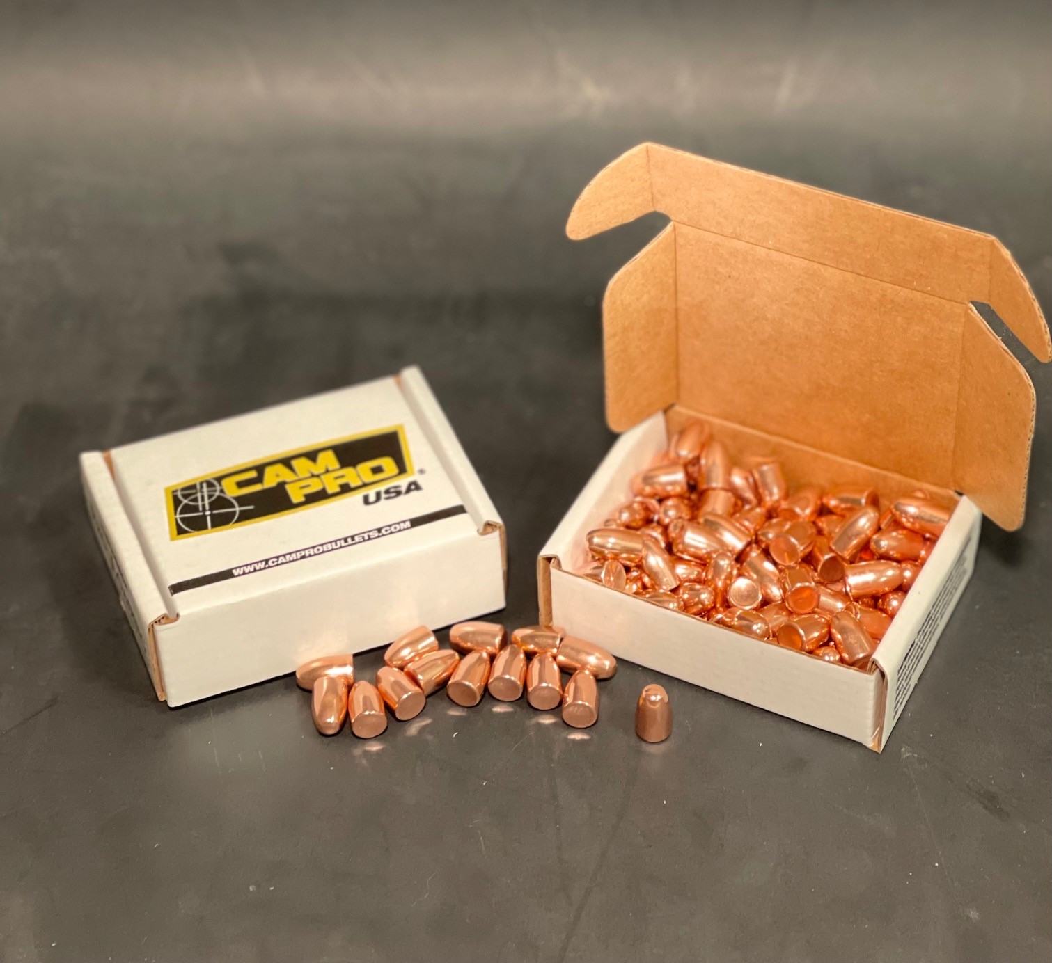 CamPro .380 100gr Plated RNFP Bullets – Quality & Accuracy for Reloading
