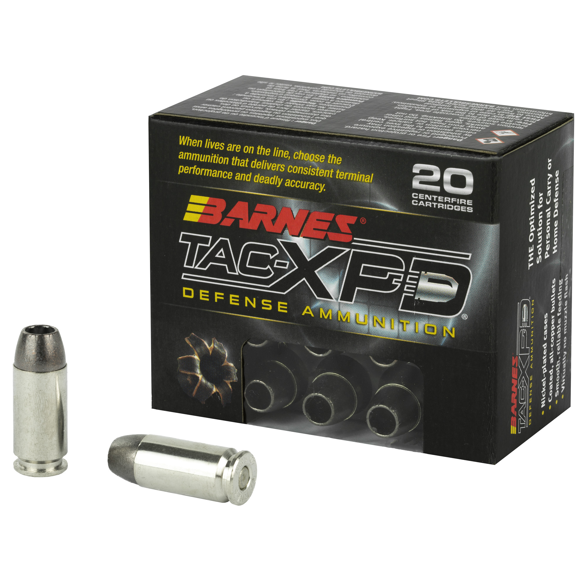 Barnes TAC-XPD .40 S&W 140gr SCHP – 20 Rounds | Detroit Ammunition Company