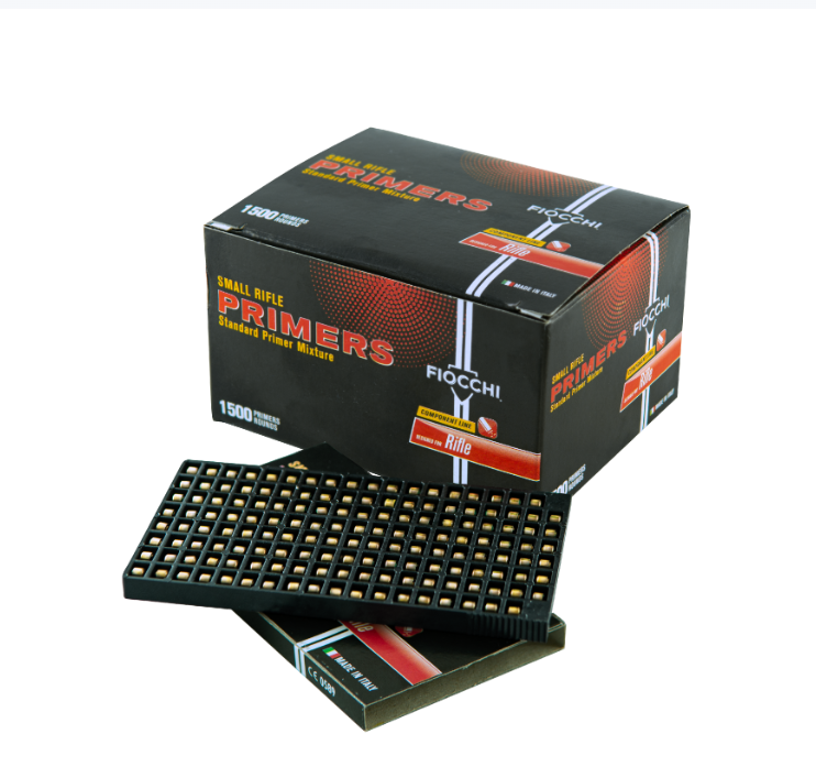 Fiocchi Small Rifle Primers (1500 Primers)