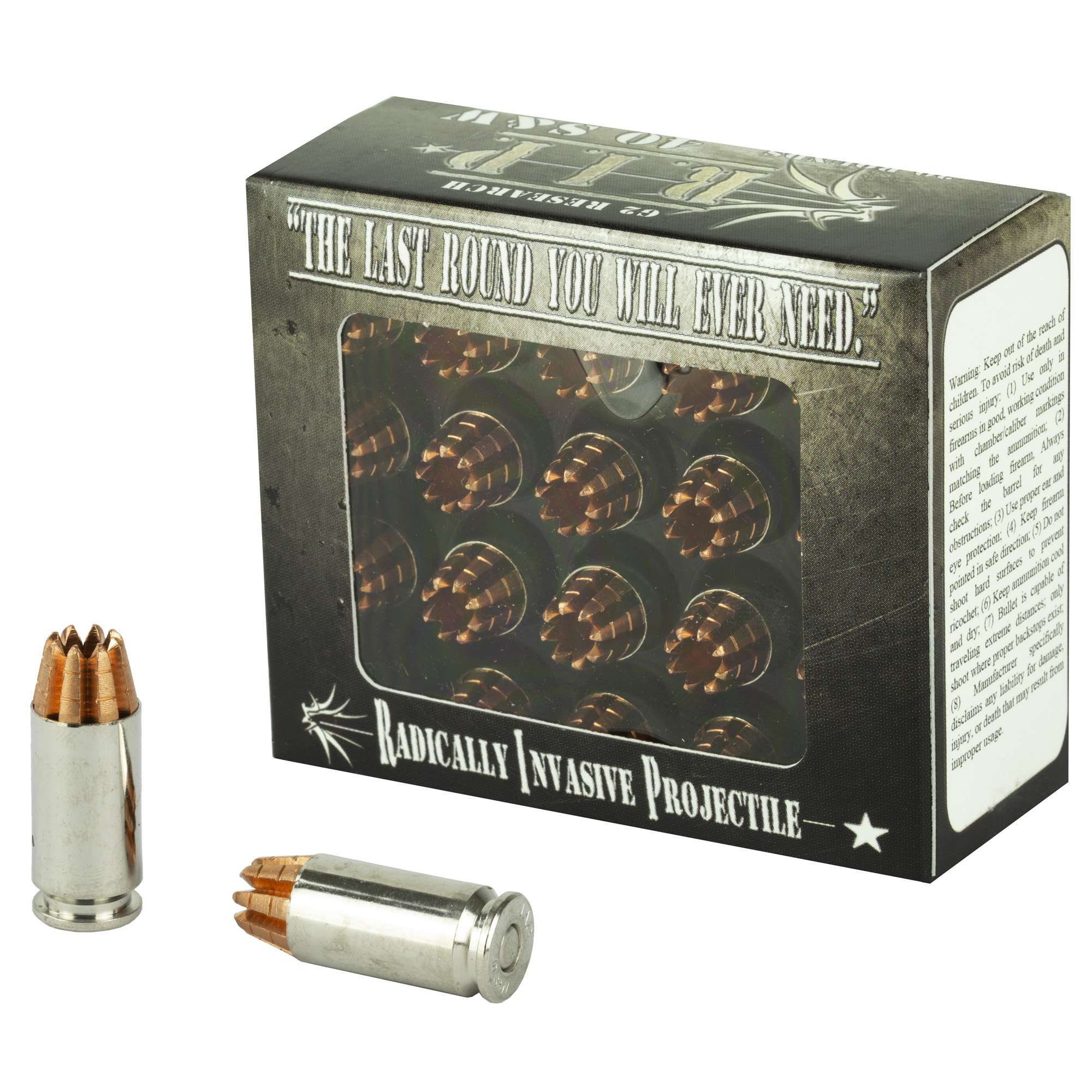 G2R RIP 40 S&W 115GR Ammo 20/500 | Detroit Ammunition Co