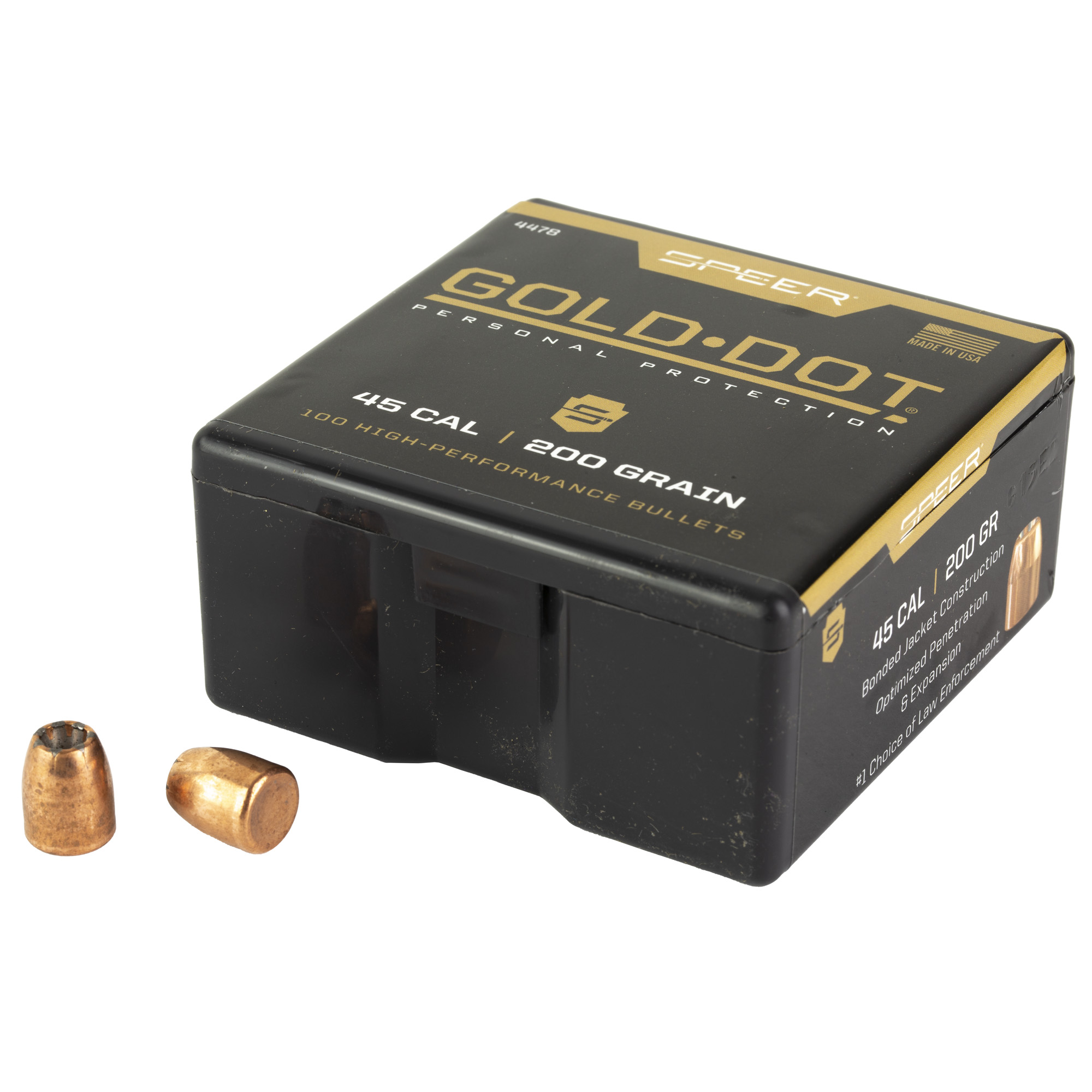 SPR GOLD DOT .451 200GR HP 100CT