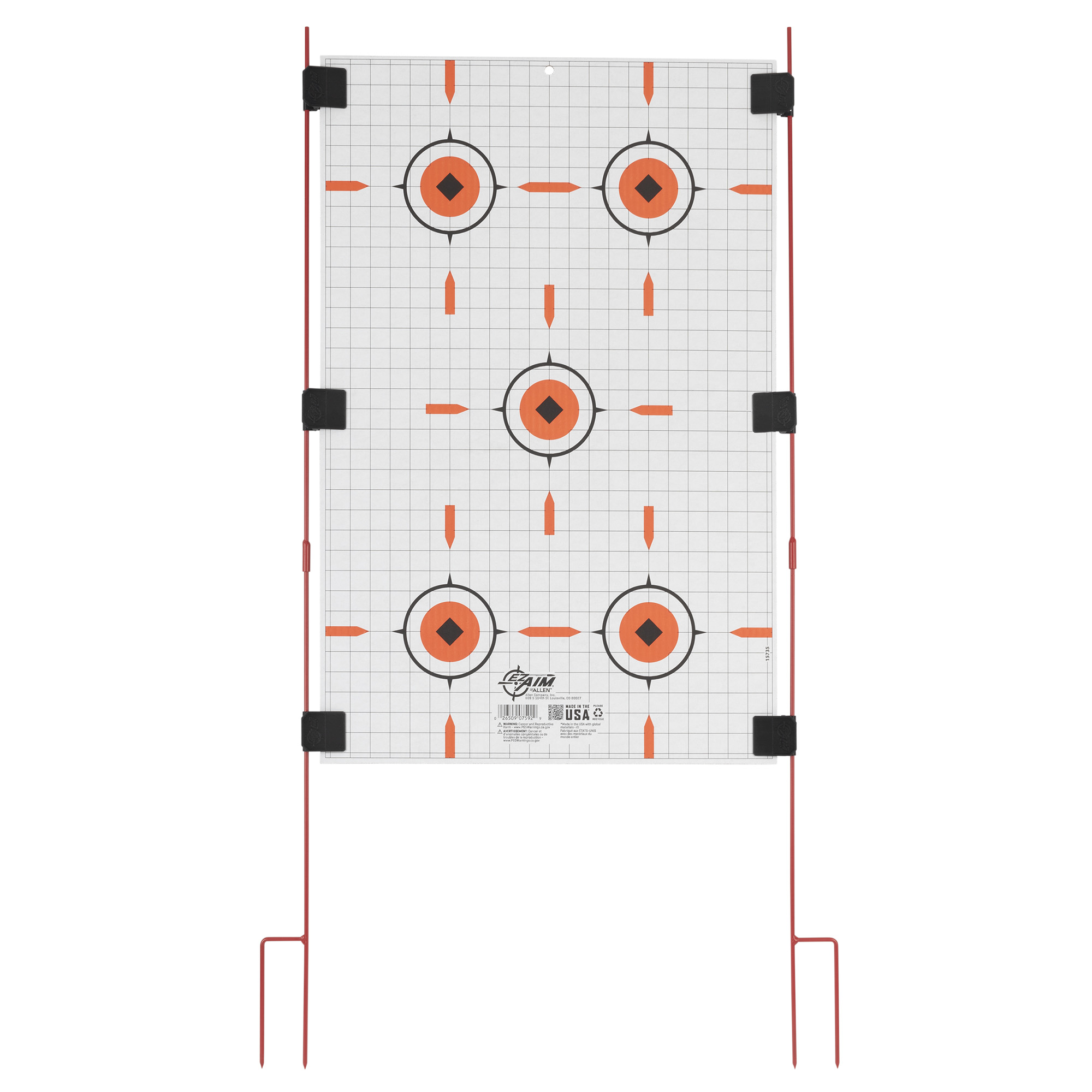 Allen EZ Aim Stow-N-Go Target Stakes – Portable Shooting Stand ...